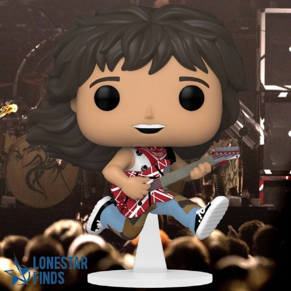 Funko | Toys | Funko Pop Rocks Eddie Van Halen With Guitar Music Figure ...